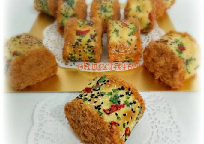 Resep Chicken floss roll oleh OliveChen® - Cookpad
