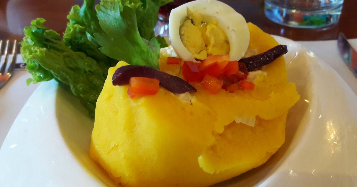 Causa Peruana Receta Básica Receta de Doris Jaime- Cookpad