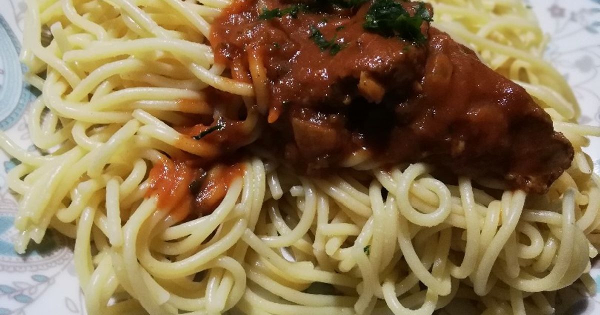 Fideos Con Salsa Fácil Receta de Sofi