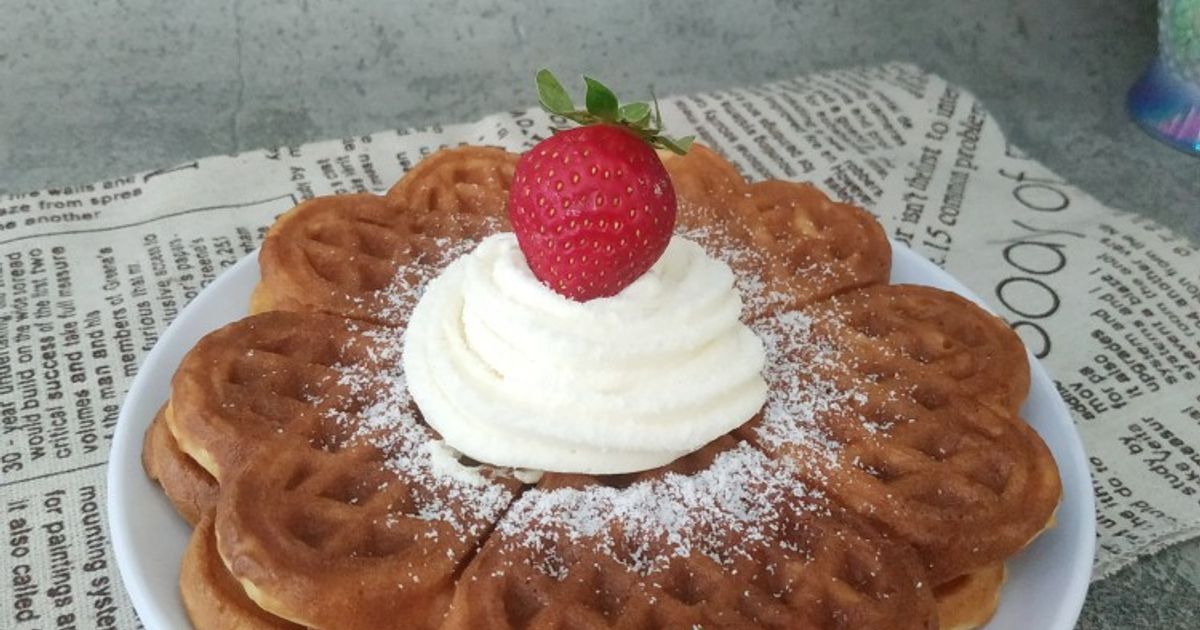 Resep Waffle oleh Kukilo Wati - Cookpad