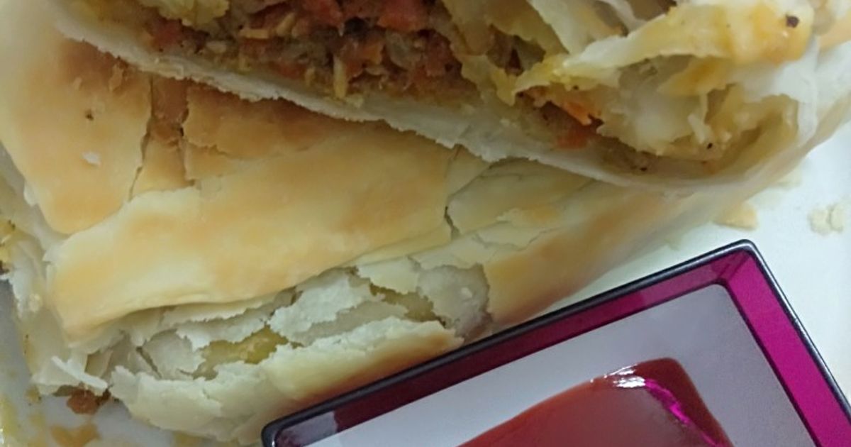 Vegetable & Chicken Strudel Recipe by Sumreen Farooq - Cookpad