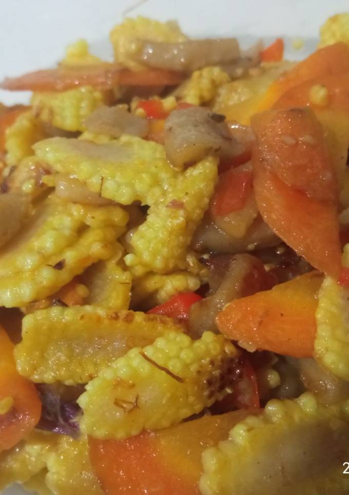 Resep Tumis putren wortel bakso, kres gurih pedas oleh Anisa - Cookpad