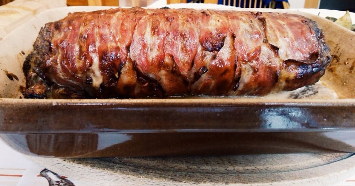 rollo de carne bacon - 53 recetas caseras- Cookpad