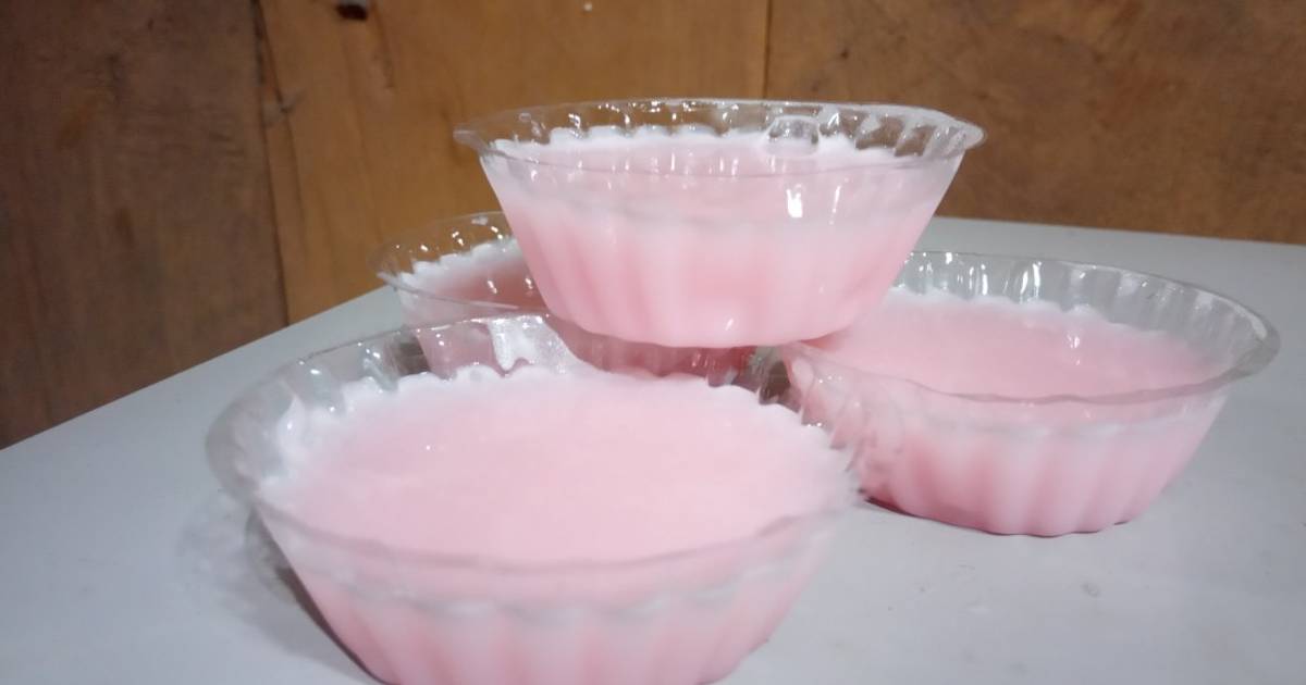 71 resep puding strawberry ekonomis enak dan mudah - Cookpad
