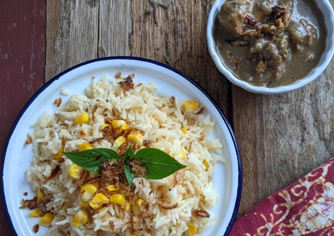 Resipi Nasi Jagung Simple oleh Nur Nadiah - Cookpad