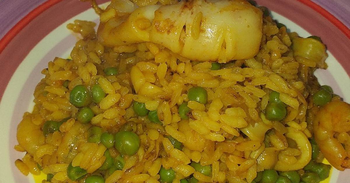 Arroz con calamares Receta de solo - Cookpad
