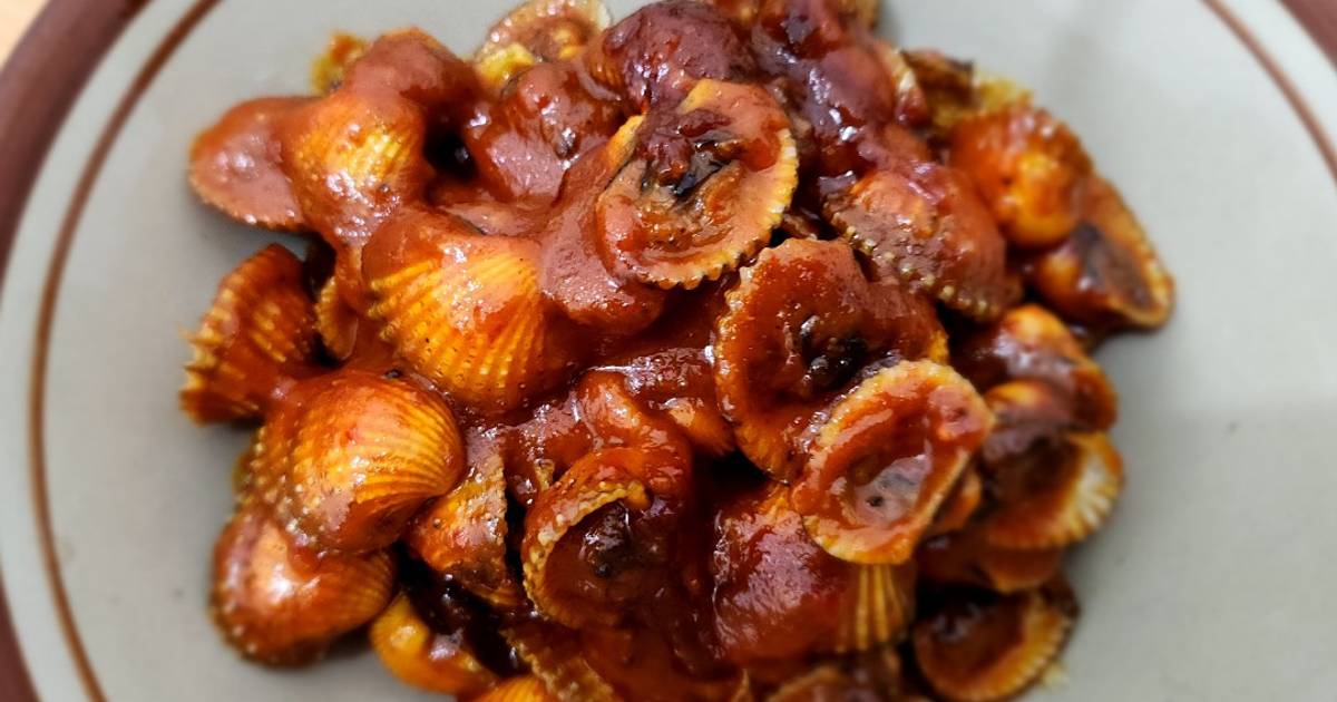 Resep Kerang darq bumbu merah pedas oleh Dapur Mama Kim's - Cookpad