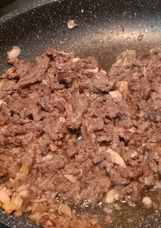 Resep Meal prep tumis daging giling, oleh Diah Kartika - Cookpad