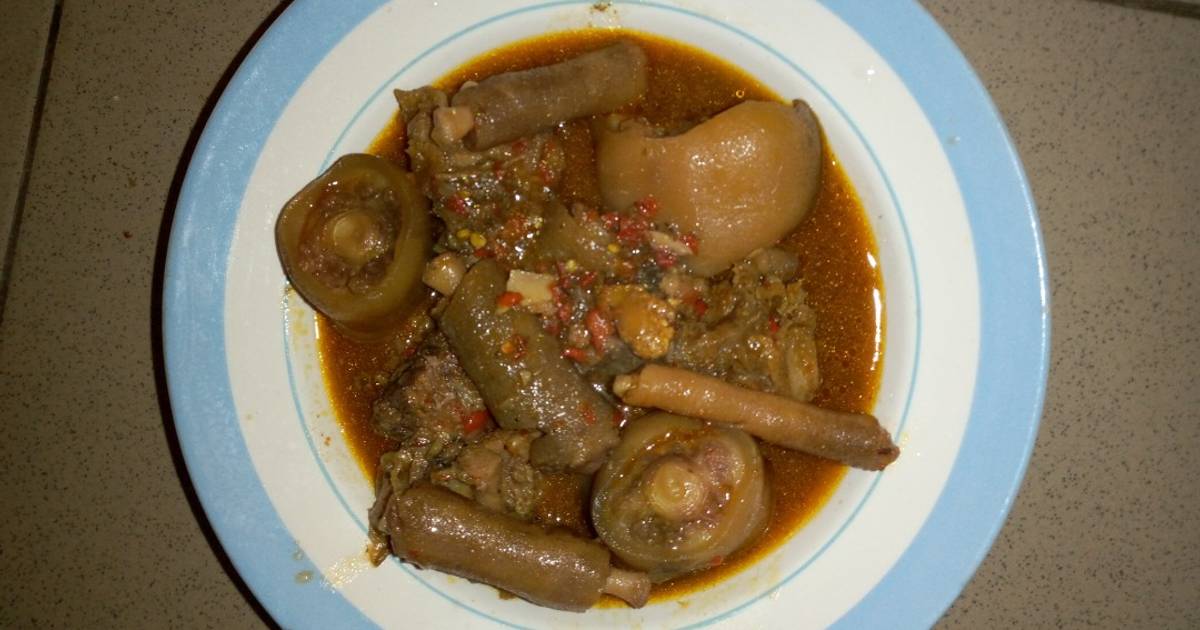 Cow tail peppersoup Recipe by Zaynarp Adamu - Cookpad