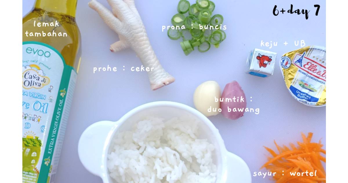 57 resep bubur tim pakai ceker enak dan mudah - Cookpad