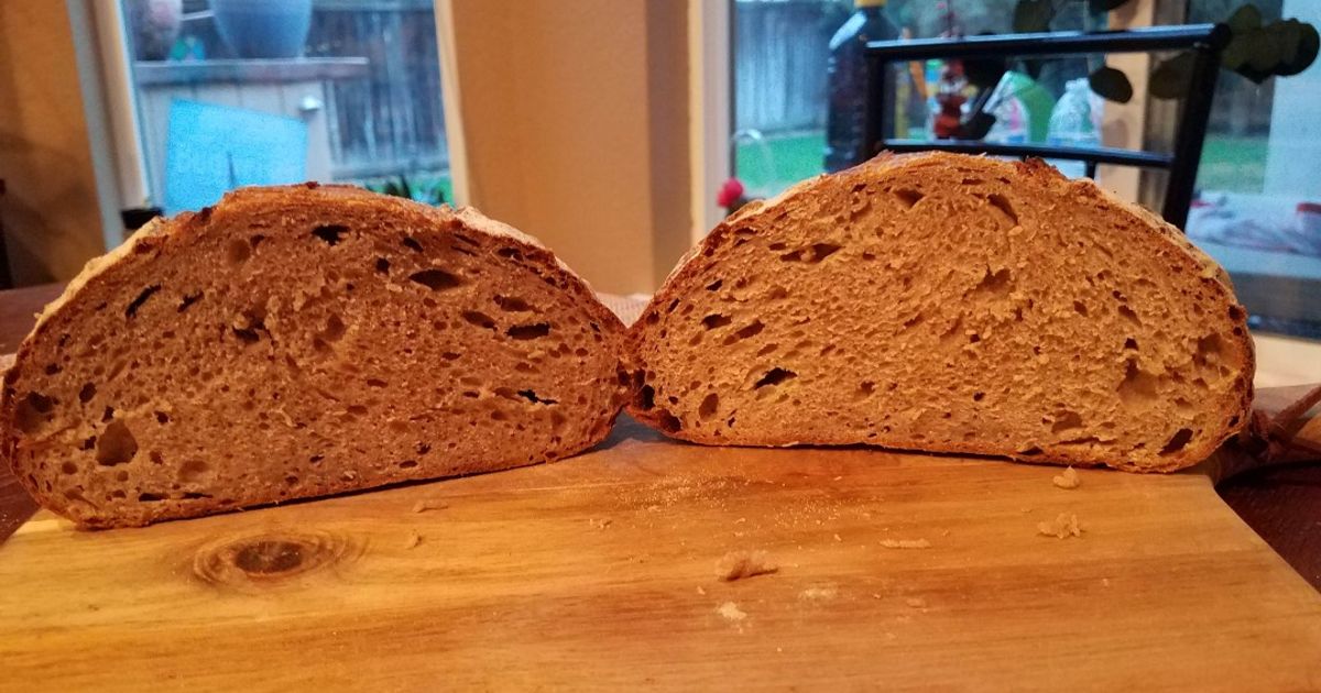 California 100% Whole Grain Sourdough Bread Recipe By Claudia Carter