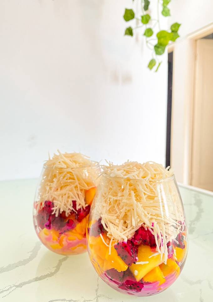 Resep Cemilan buah paling simple dan enak oleh ULA SYIFA NF - Cookpad