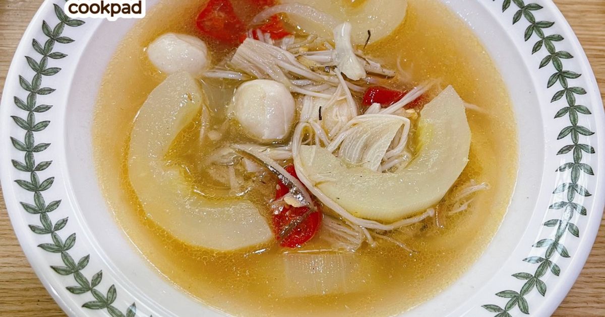 Resipi 👩‍🍳Timun Tua Enoki Tumis Air oleh Mahadiah - Cookpad