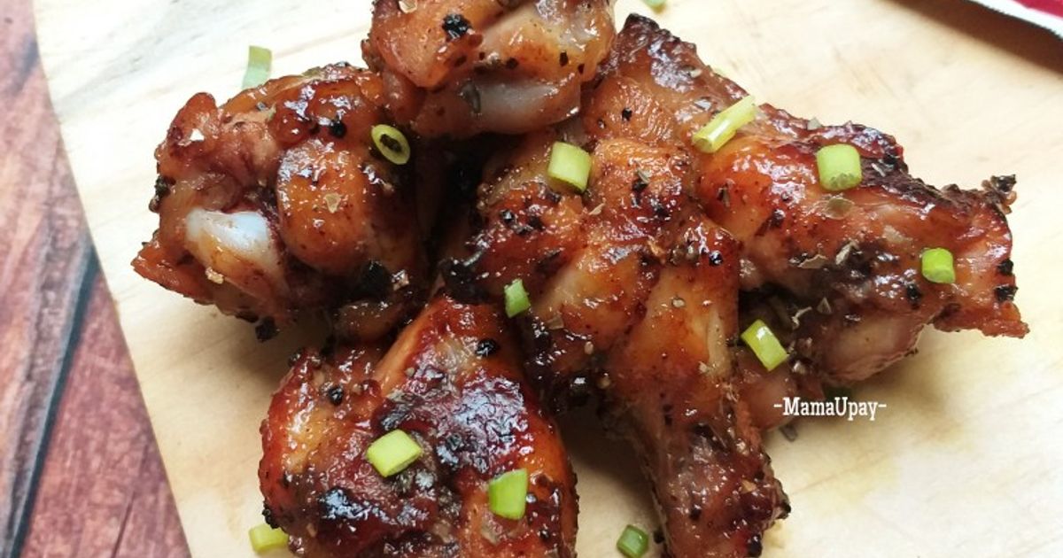 Resep Honey Chicken Wing Stick oleh Mama Upay - Cookpad