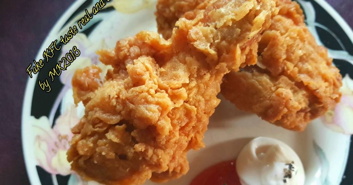 Resep Fake KFC crispy oleh Mutiara Kendirli - Cookpad