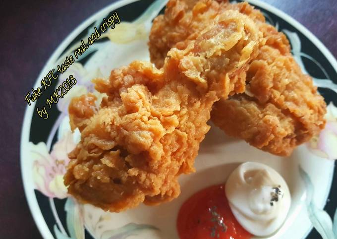 Resep Fake KFC crispy oleh Mutiara Kendirli - Cookpad