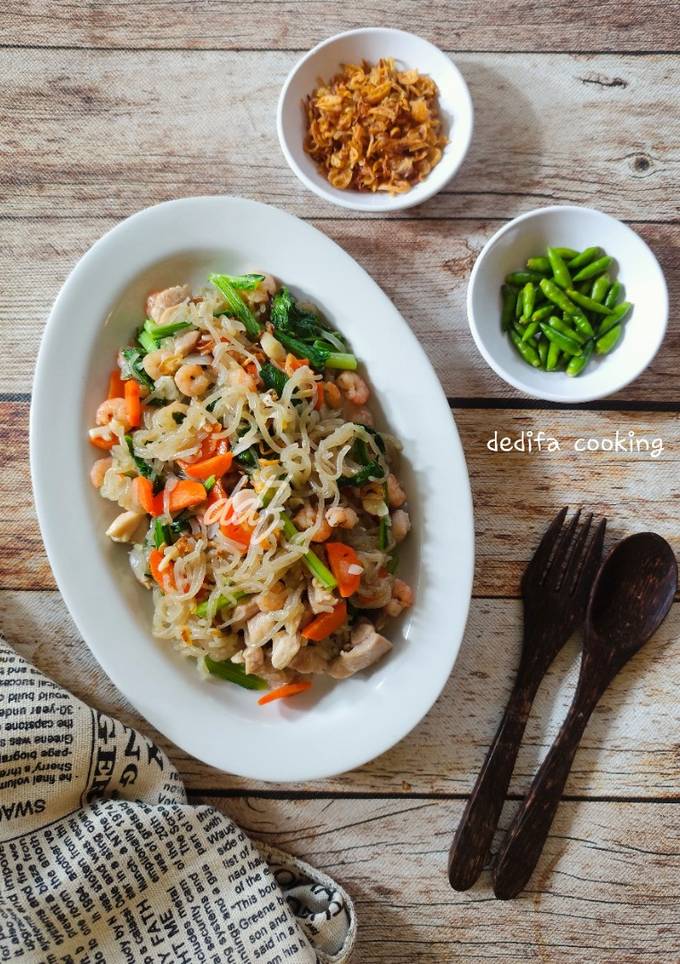 Resep 550. Mie Lethek Goreng Khas Yogyakarta ala Dedifa oleh Dedifa ...