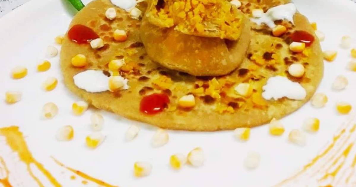 Corn Paratha Recipe by StutIshika - Cookpad