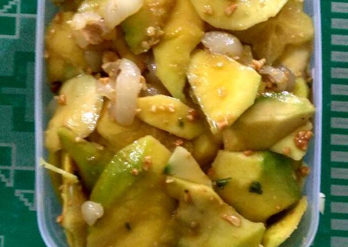 Resep Rujak Campur bumbu kacang khas Sunda oleh Ayah Nadine - Cookpad