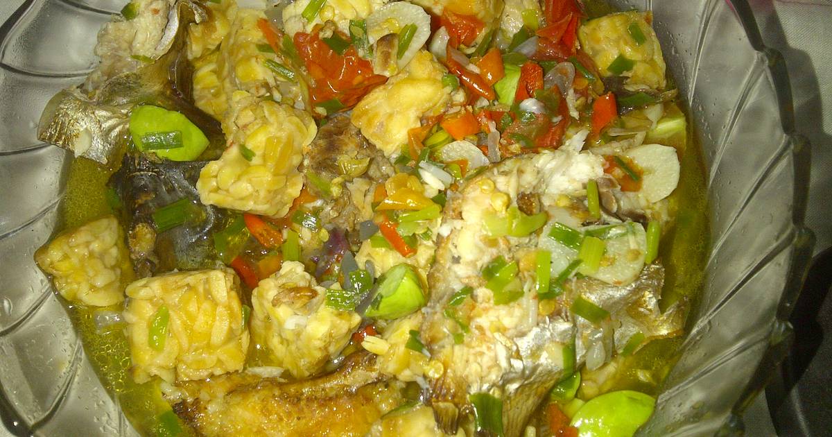 Resep IKAN PANGGANG MIX TEMPE & PETAI oleh yunie jember - Cookpad