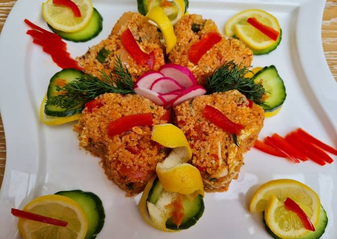 Salată aperitiv cu bulgur fin, rețetă de Claudia Alina Sahin - Rețete ...