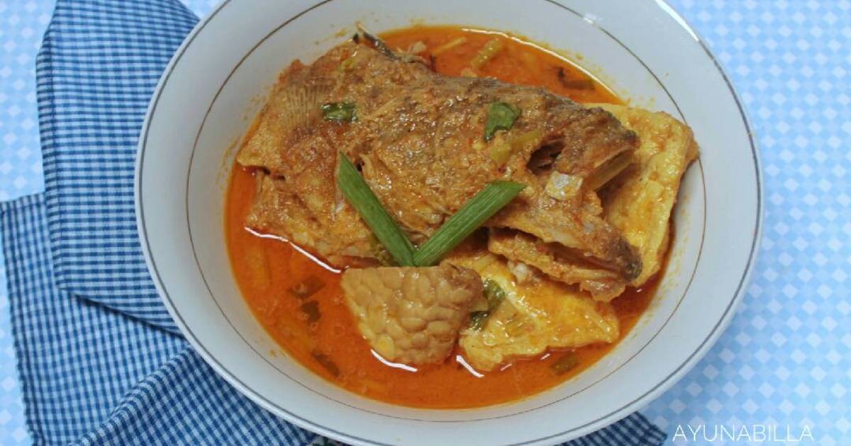 Resep Kare kakap tahu tempe oleh ayunabillarumaropen - Cookpad