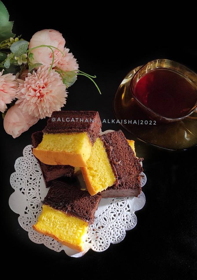 Resep Spiku / lapis surabaya ekonomis oleh Cooking With Irma - Cookpad