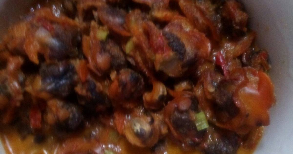 Resep Kerang bumbu merah oleh Susanti Budi - Cookpad