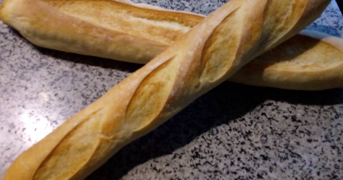 Pan tipo Baguette Receta de Ulises Dicosta- Cookpad