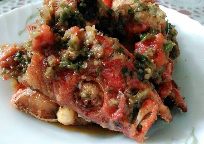 Resep Kakap cabe ijo oleh Nurbaiti - Cookpad