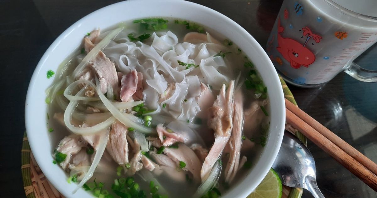 Super Easy Chicken Pho With Pho Broth Cubes Recipe By Nhà Vân