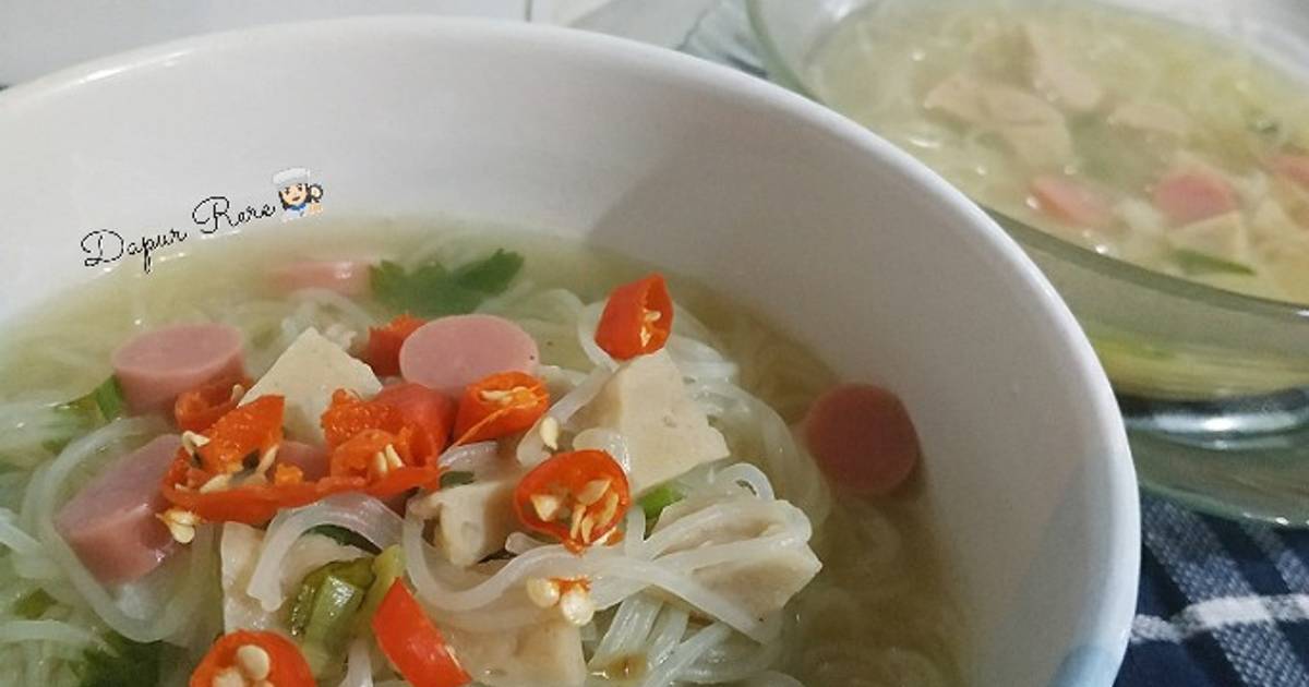 49 resep sop sosis baso bihun enak dan mudah - Cookpad