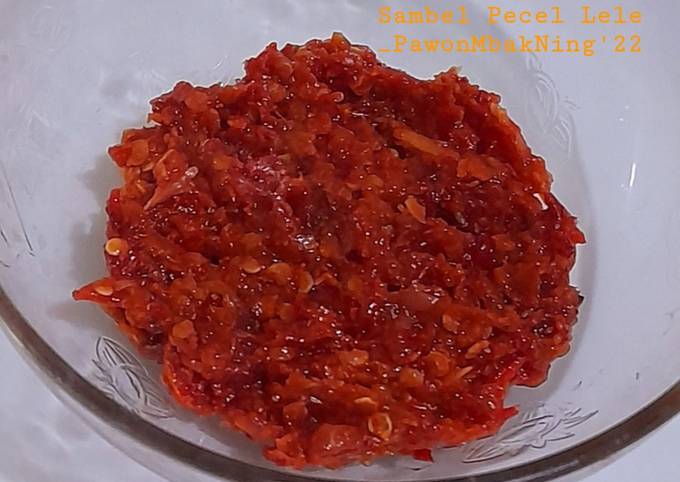 Resep Sambal Pecel Lele oleh PawonMbakNing - Cookpad Resep Sambal Pecel Lele oleh PawonMbakNing - Cookpad