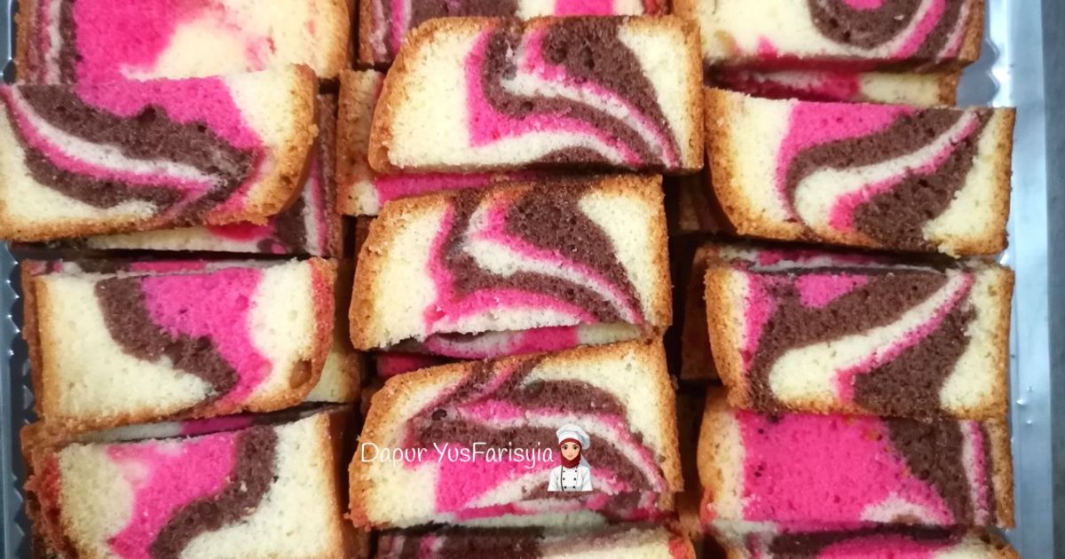 Resipi Kek Marble oleh Dapur Yusfarisyia - Cookpad