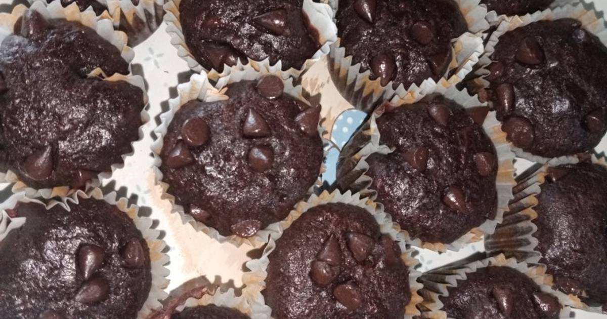 Resep BANANA CHOCO MUFFIN (cetakan bolu kukus) tanpa mixer oleh Eka ...