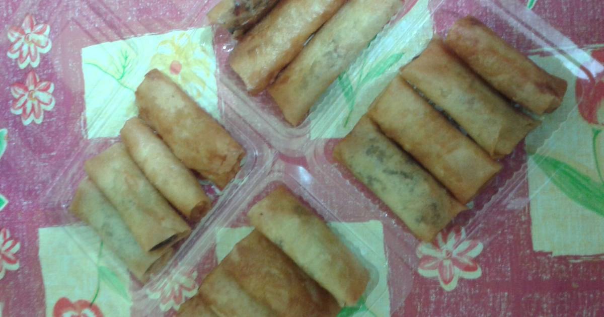 Resep Lumpia Mini Isi Nanas oleh wiwi rita haryani - Cookpad