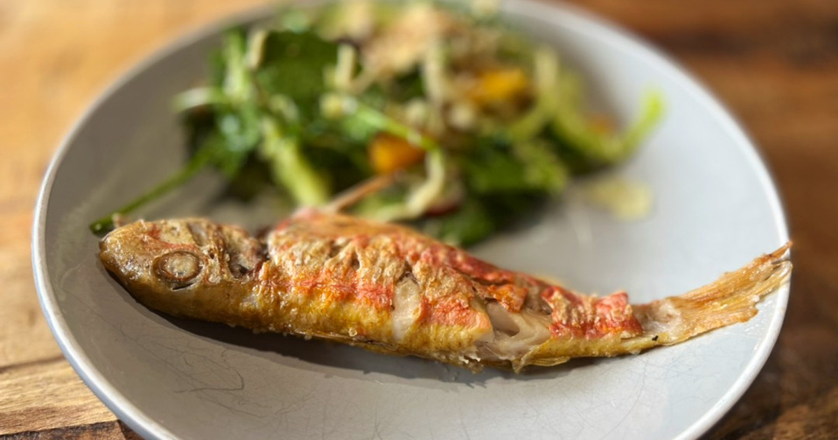 Oven Roasted Red Mullet Recipe by Linda L. - Cookpad