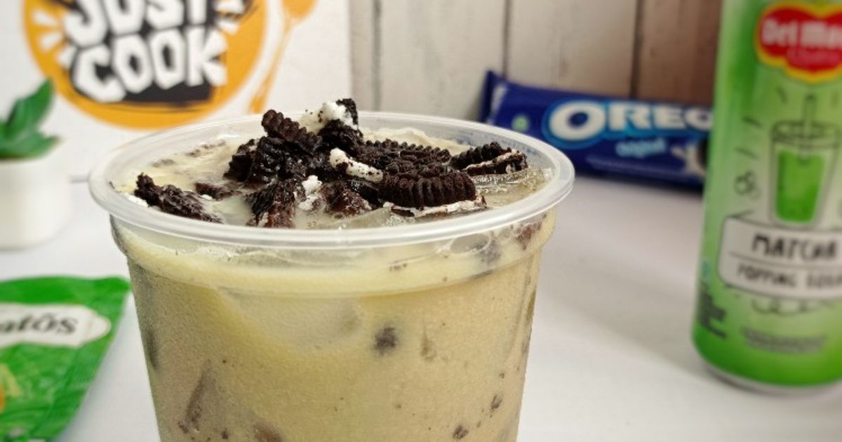 Resep Matcha Popping Boba Oreo oleh avec_bian - Cookpad
