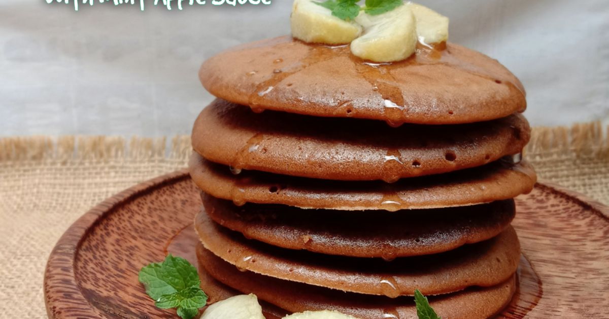 Resep White Coffee Milo Pancake With Mint Apple Caramel Sauce oleh Evis ...