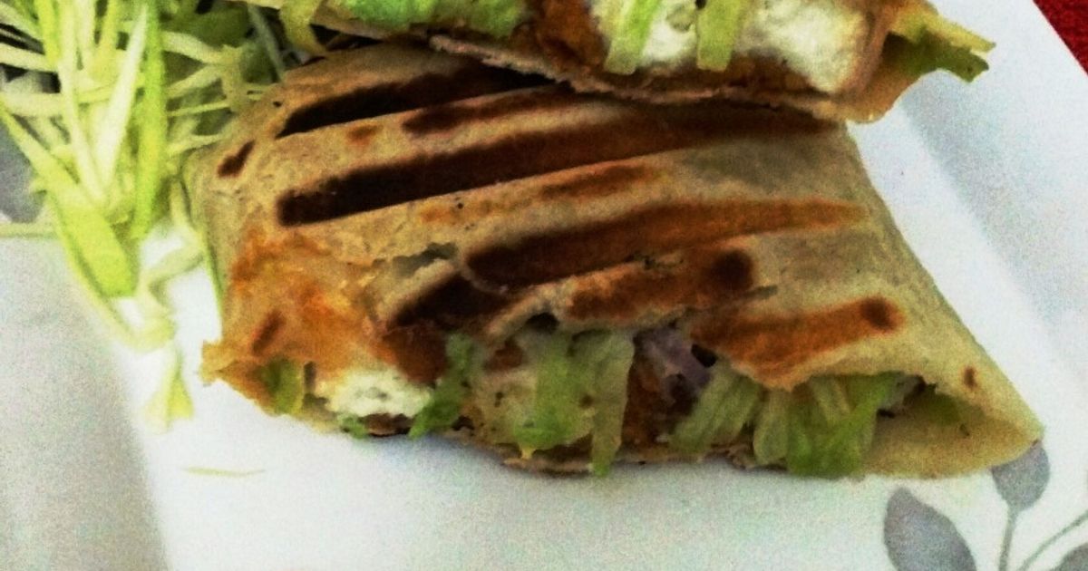 Spicy Paneer Wrap Recipe by Mamta Agrawal - Cookpad