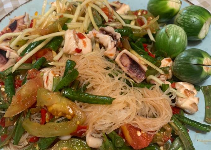 Resep Somtum / salad thailand / rujak oleh sxntiyaoktaviana - Cookpad