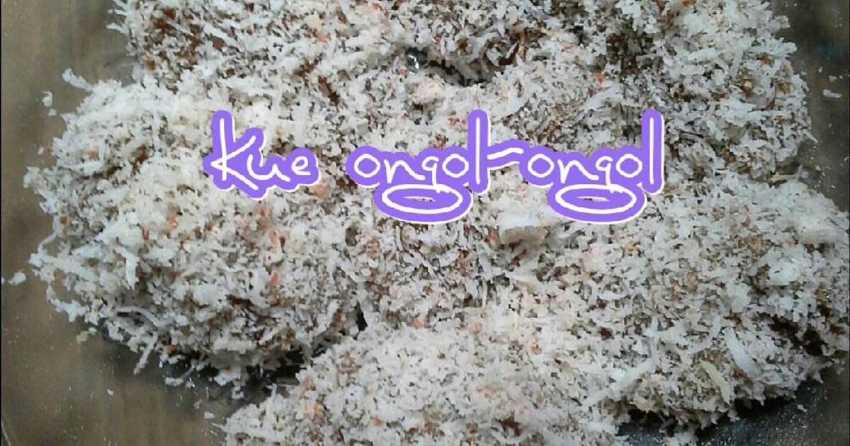 707 resep ongol ongol tepung aci enak dan mudah - Cookpad