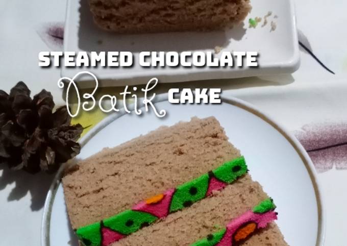 Resep #202 Steamed Chocolate Batik Cake oleh Ratih Anita Dewi - Cookpad