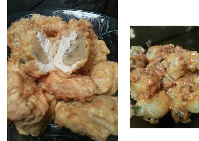 Resep Tahu baso dan pentol goreng oleh Ethyy - Cookpad