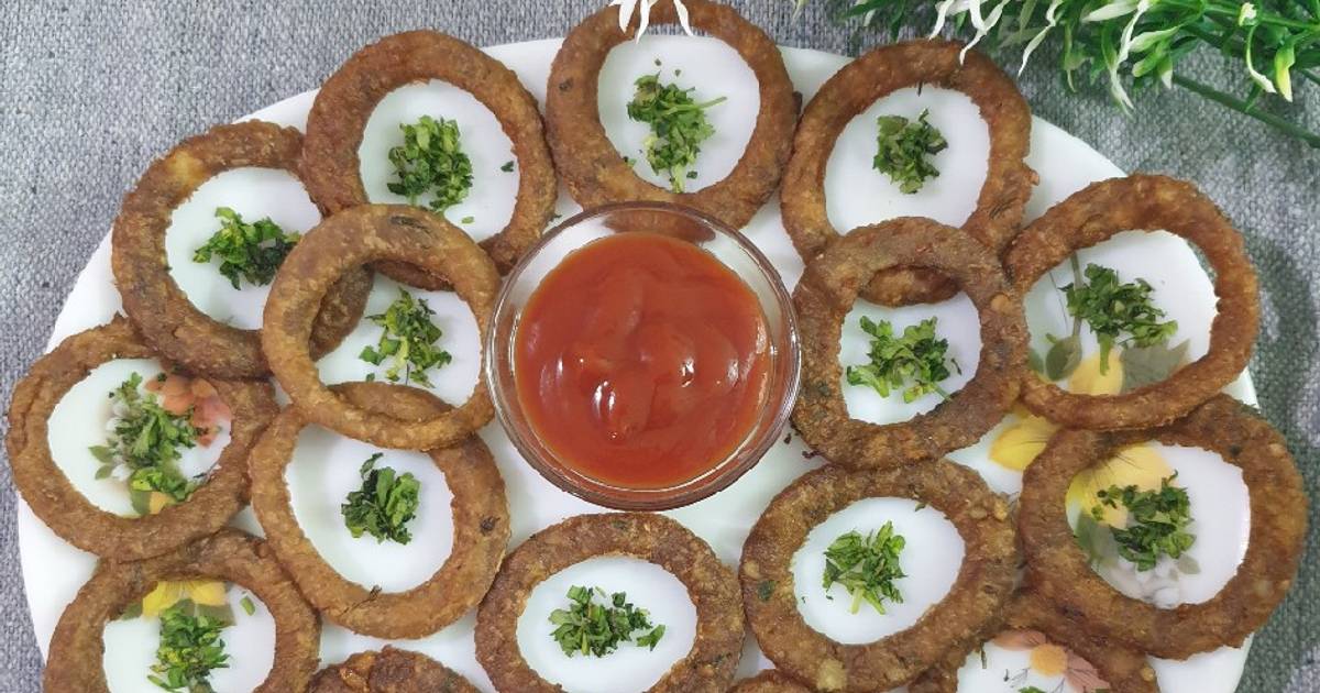 Chinese Potato Ring Recipe by Asmita Rupani - Cookpad