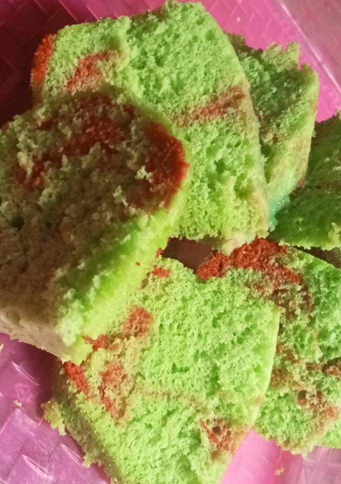 Resep Bolu pandan Kukus (takaran sendok) untuk pemula oleh ...