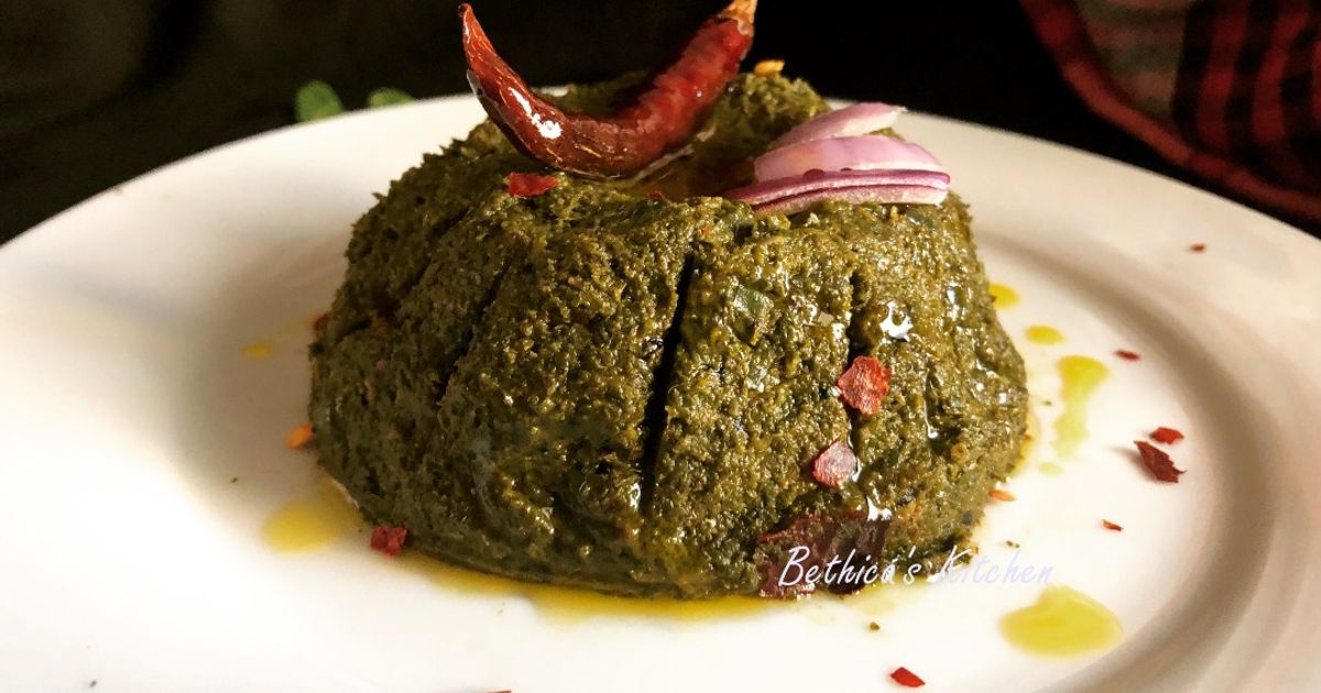 Sojne Pata Bata / Bhorta (Moringa Leaves Chutney Bong Style) Recipe by ...