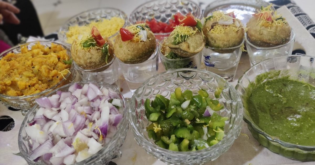 Krupali Dholakia દ્વારા રેસીપી સેવ પૂરી (Sev Poori Recipe In Gujarati ...