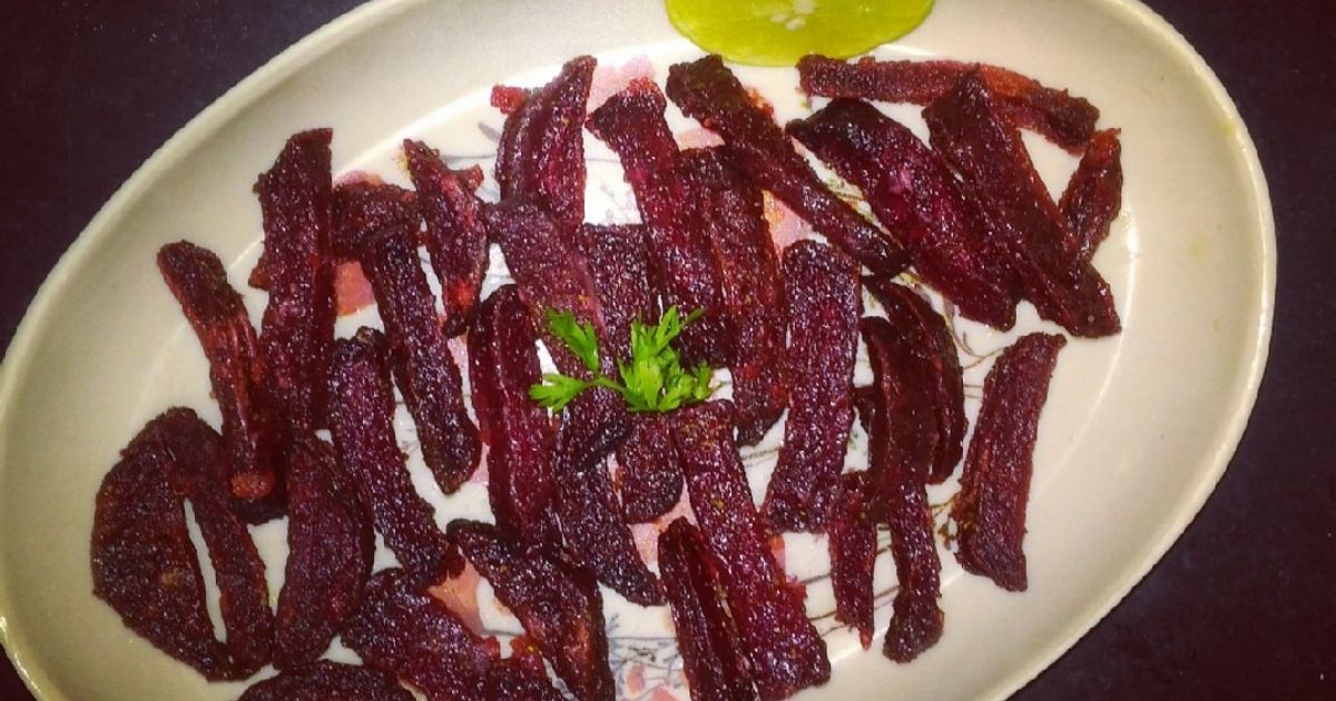 Beetroot Fries Recipe by Priya Daryani - Cookpad