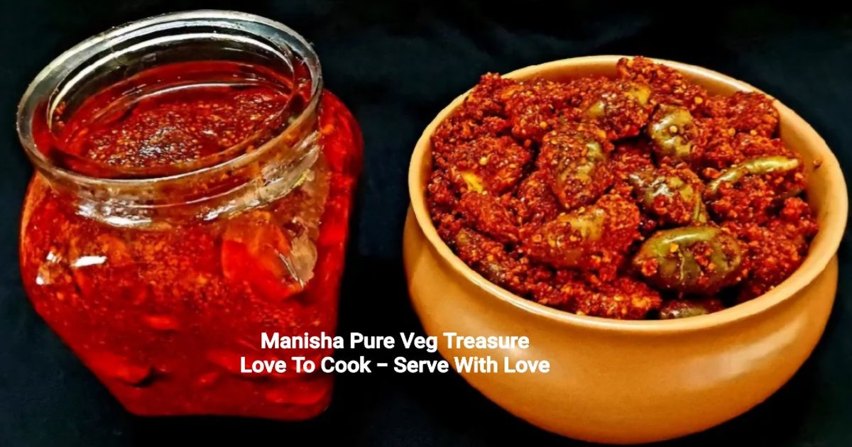Gumberry Raw Mango Pickle Gunda Kairi Aachar Lasoda Kairi Aachar Recipe ...